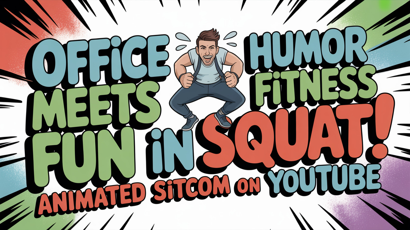 Office Humor Meets Fitness Fun in Squat! Animated Sitcom on YouTube