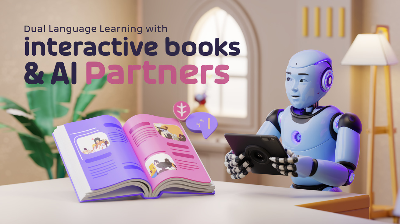 Dual Language Learning with Interactive Books & AI Partners