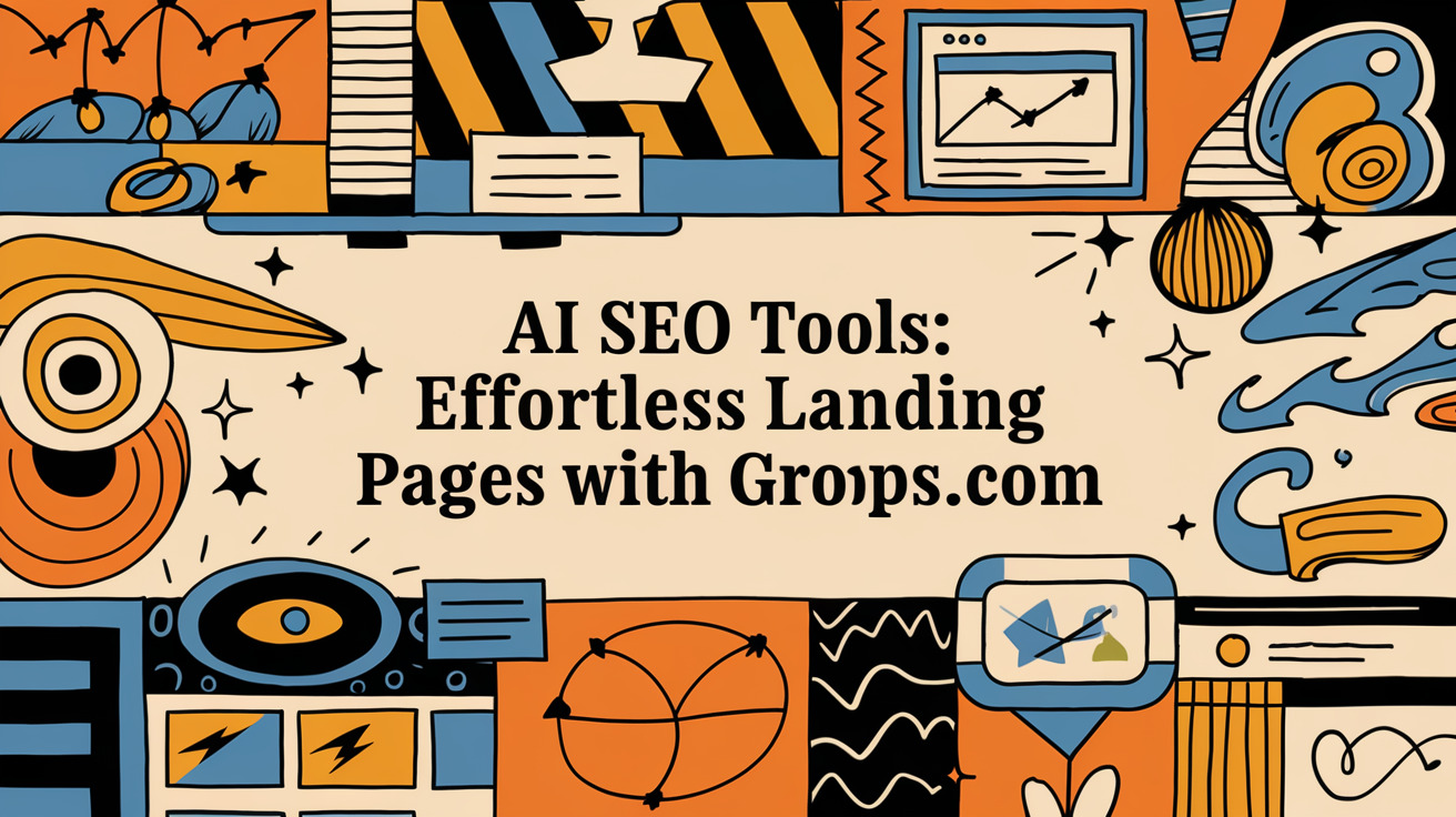 AI SEO Tools: Effortless Landing Pages with Groops.com