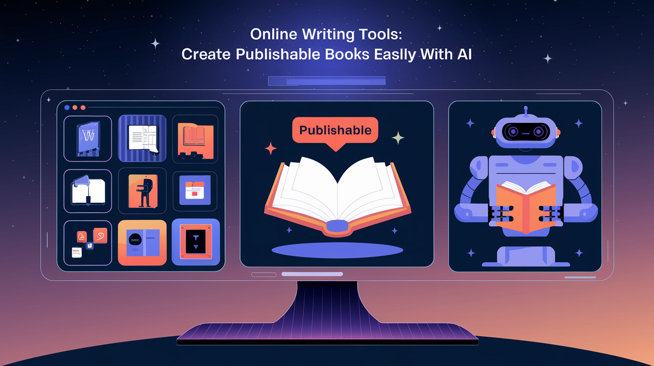 Online Writing Tools: Create Publishable Books Easily with AI