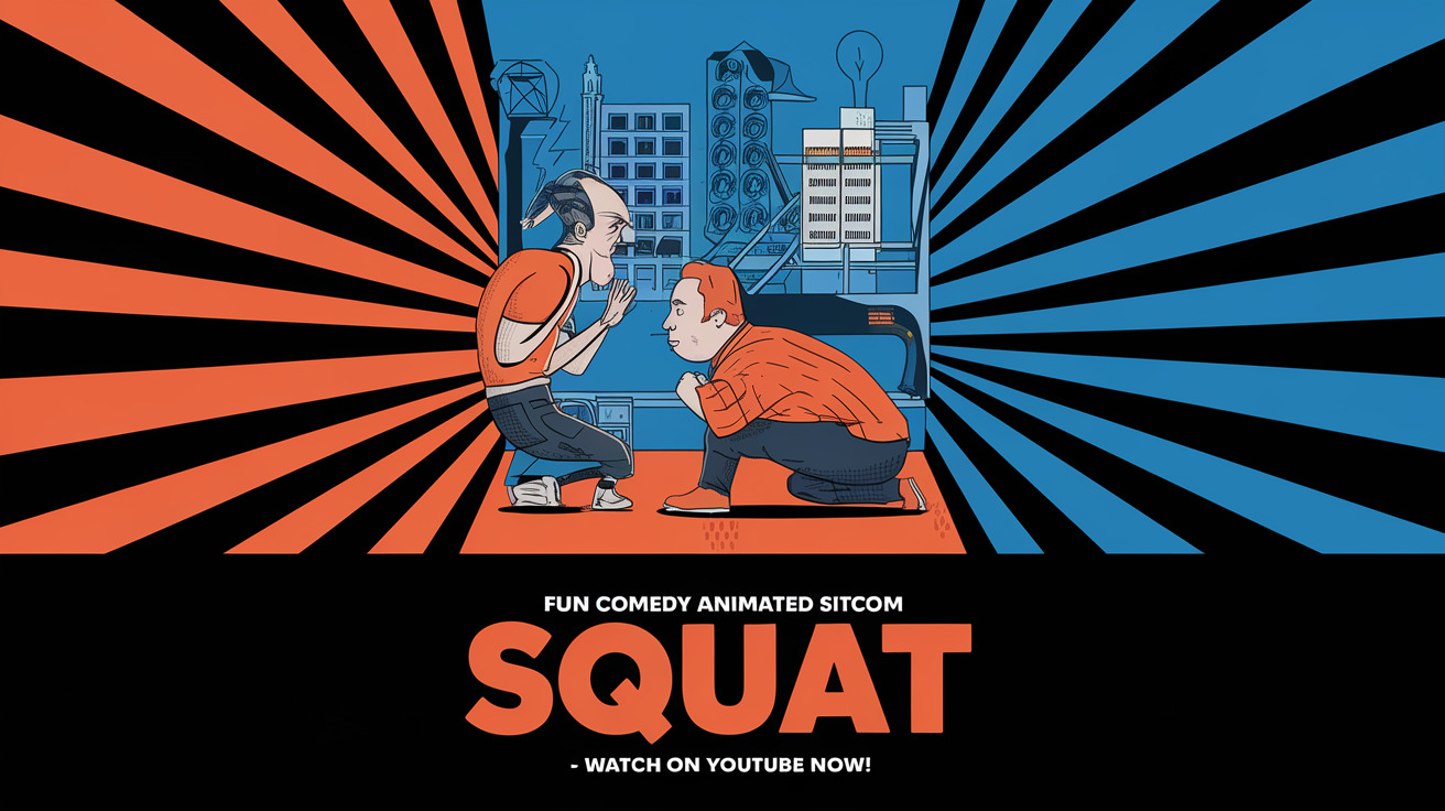 Fun Comedy Animated Sitcom Squat - Watch on YouTube Now!