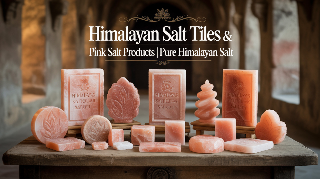 Himalayan Salt Tiles & Pink Salt Products | Pure Himalayan Salt