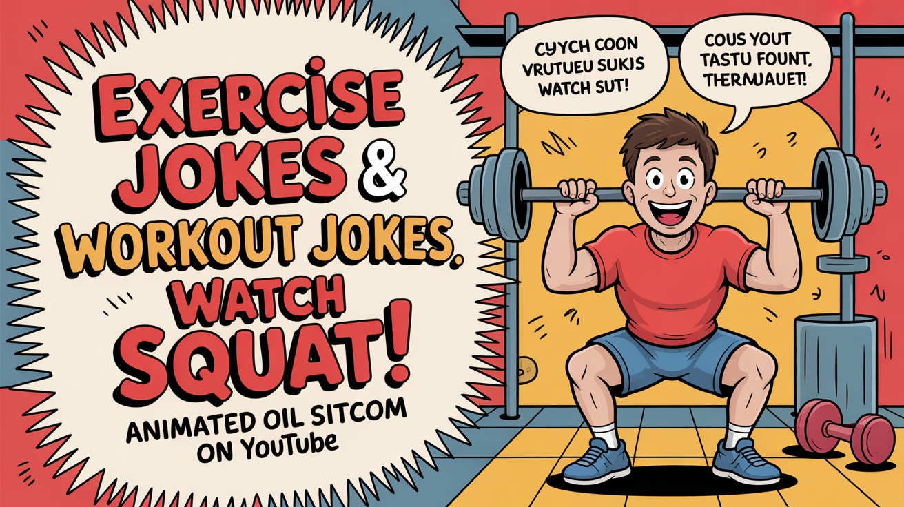 Exercise Jokes & Workout Jokes: Watch Squat! Animated Sitcom on YouTube