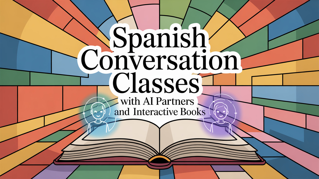 Spanish Conversation Classes with AI Partners and Interactive Books