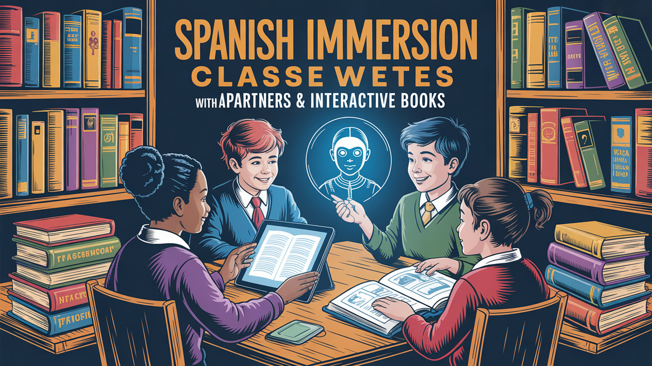 Spanish Immersion Classes with AI Partners & Interactive Books