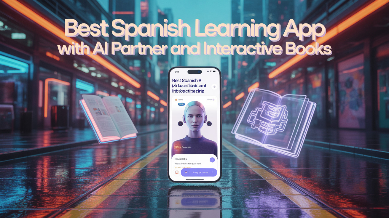 Best Spanish Learning App with AI Partner and Interactive Books