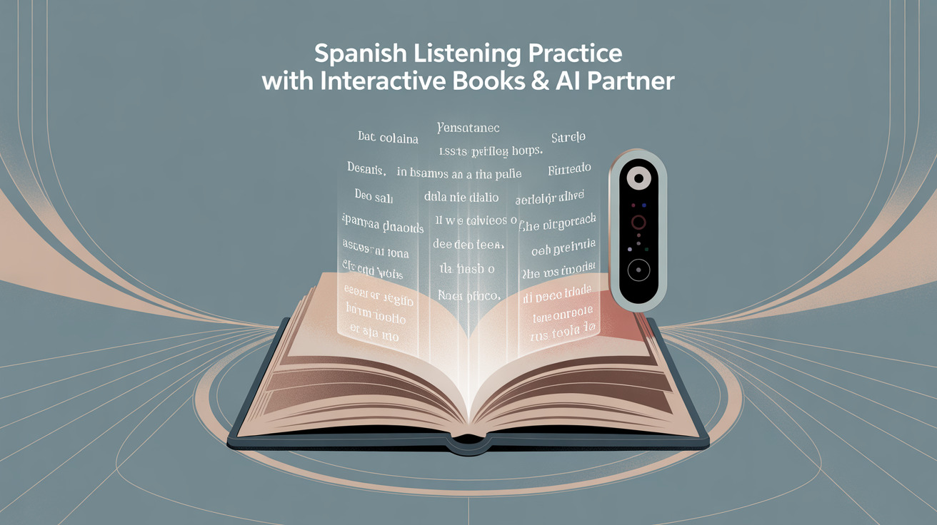 Spanish Listening Practice with Interactive Books & AI Partner